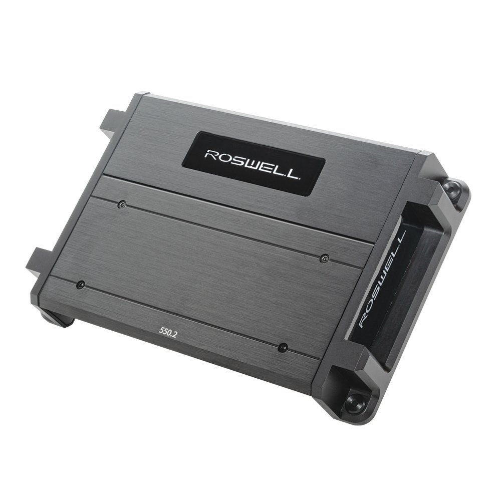 Roswell R1 550.2 550 Watt 2 Channel Marine Amp - Marine Stereo