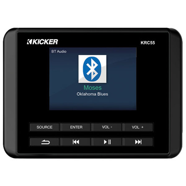 Kicker KRC55 Digital Commander - Marine Stereo